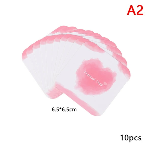 10 PCS Press-On Nail Packaging Display Handmade False Nail Design ...