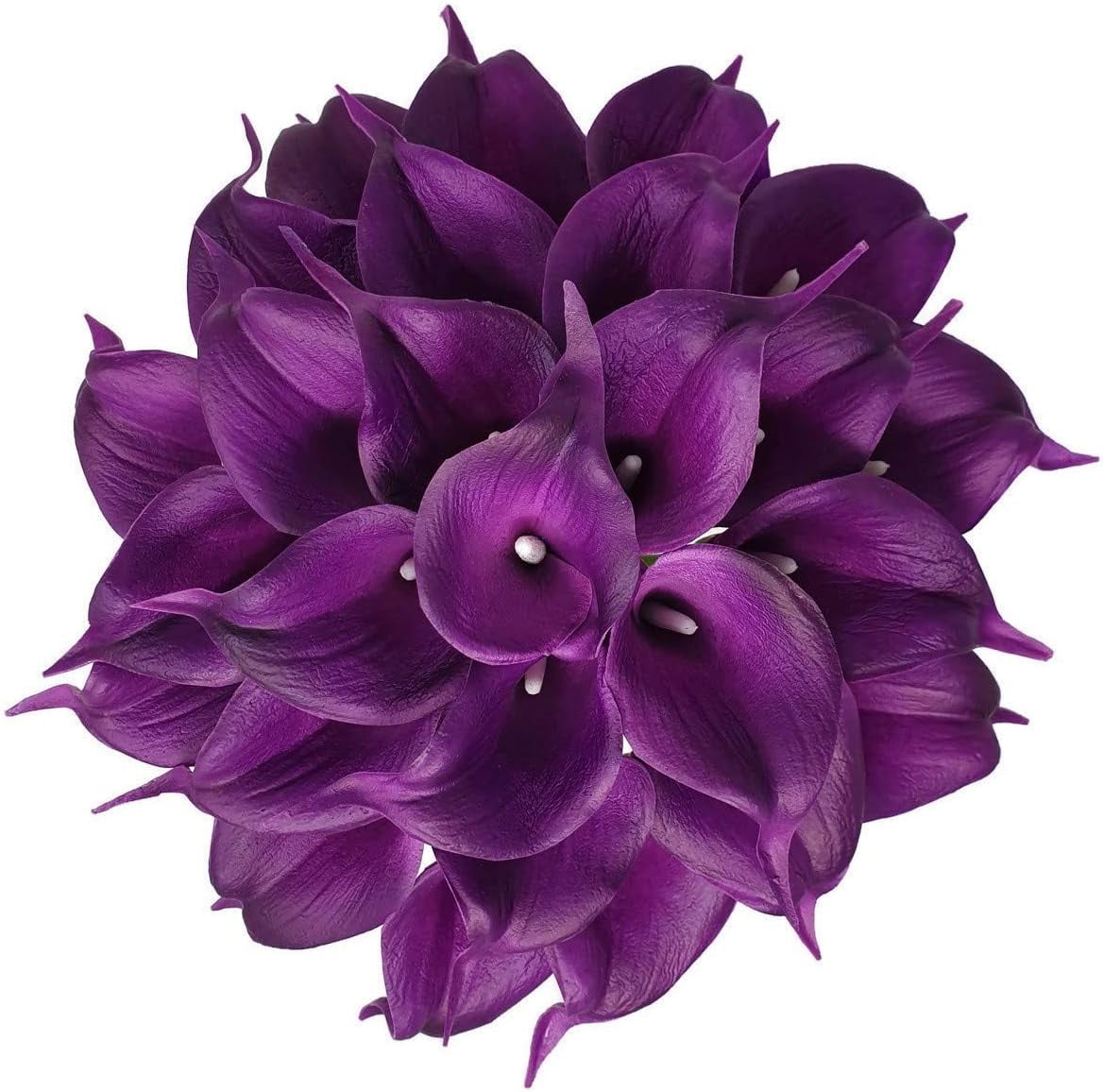 10 PCS Real Touch Calla Lily Latex Flowers for Artificial Floral ...