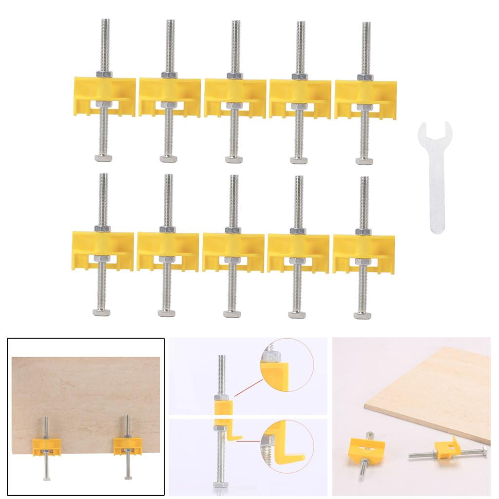 10 PCS Regulator Ceramic Tile Top Position Adjustment Wall Tile Height ...