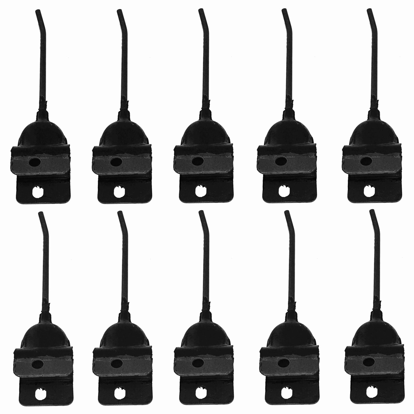 10 PCS Rubber Rake Teeth For New Holland John Deere IH AC AGCO New Idea ...