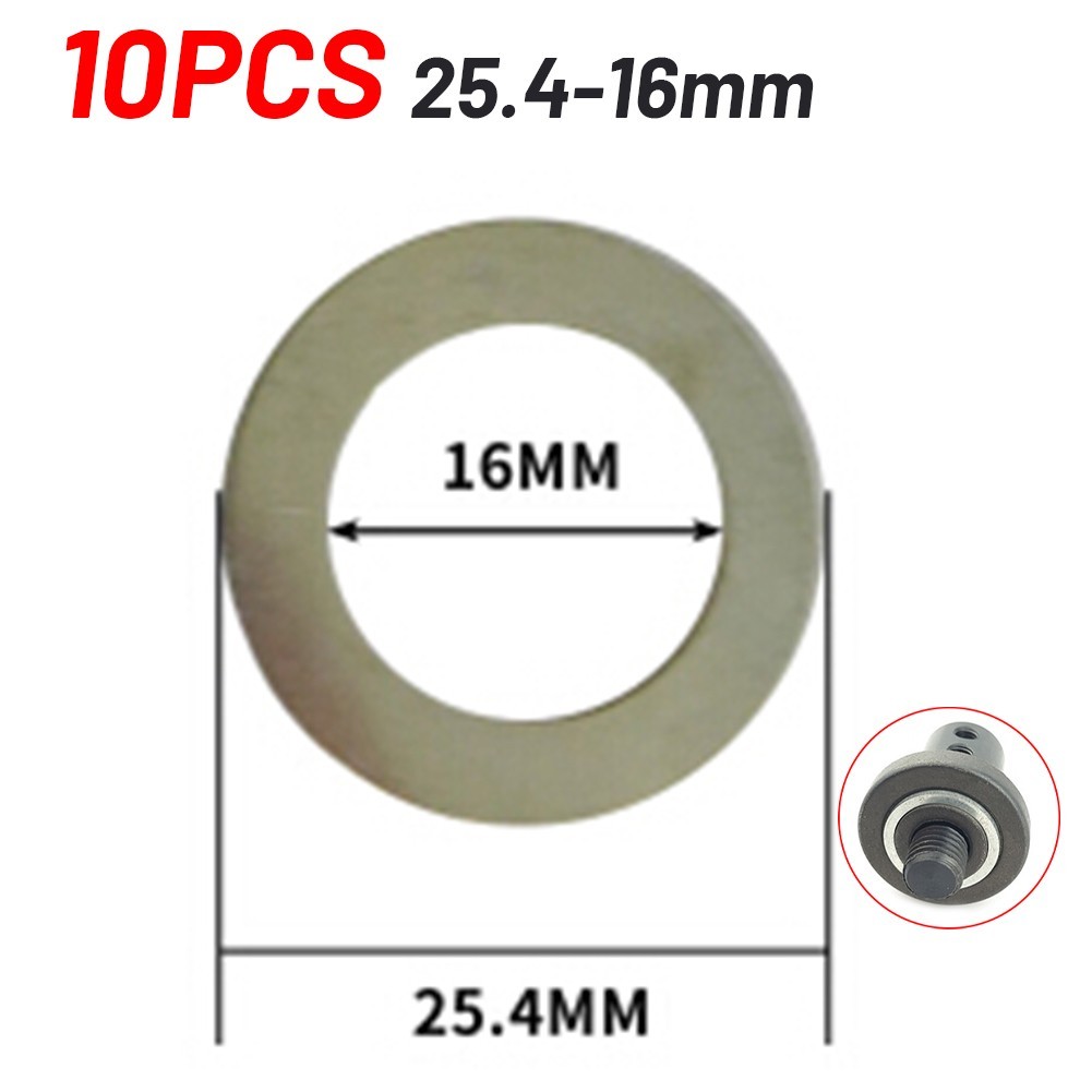 10 PCS Saw Blade Reducing Rings Conversion Ring Saw Cutting Washer ...