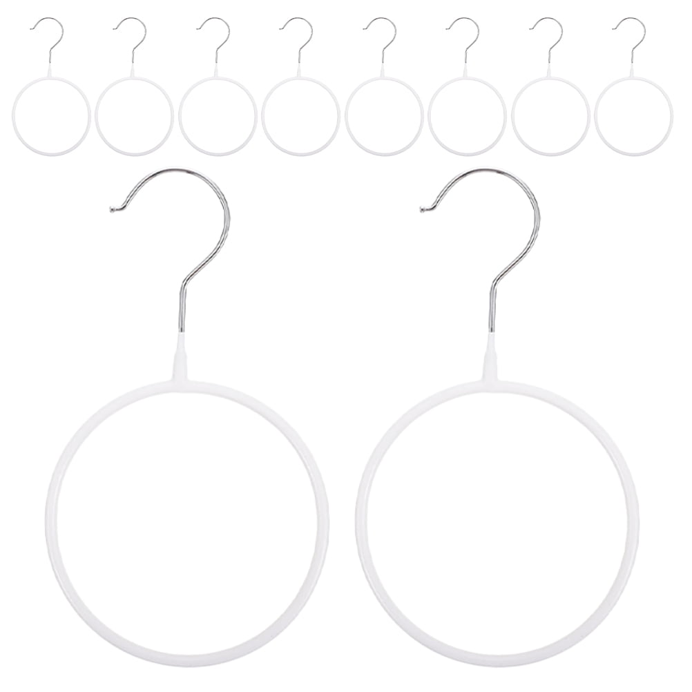 10PCS Scarf Tie Hanger for Shawl Belt Scarves Organizer Closet Storage ...