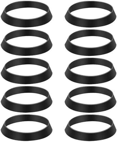 10 PCS Seal Ring Silicone Washer Waste Pipe Seal Ring Rubber Gasket ...