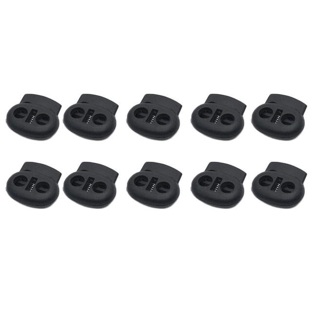 10 PCS Shoe Lace Shoelace Buckle Rope Clamp Cord Lock Stopper Run ...