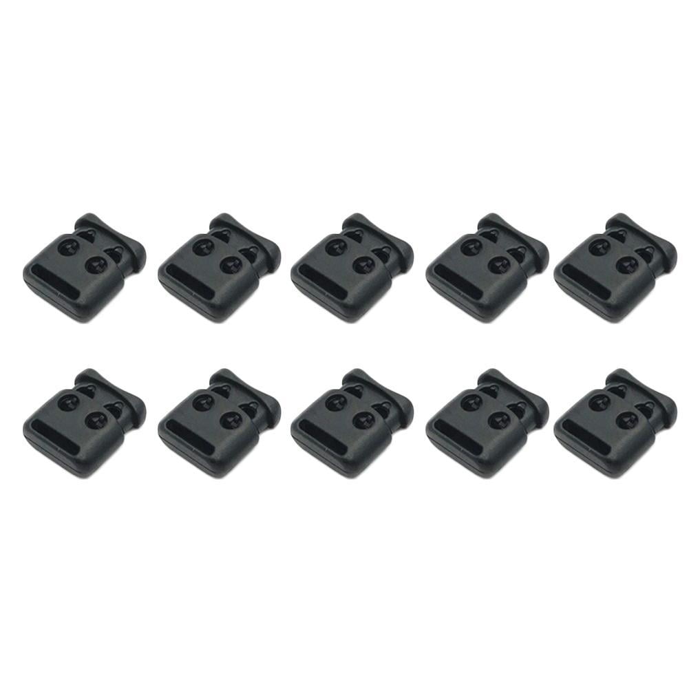 10 PCS Shoe Lace Shoelace Buckle Rope Clamp Cord Lock Stopper Run ...