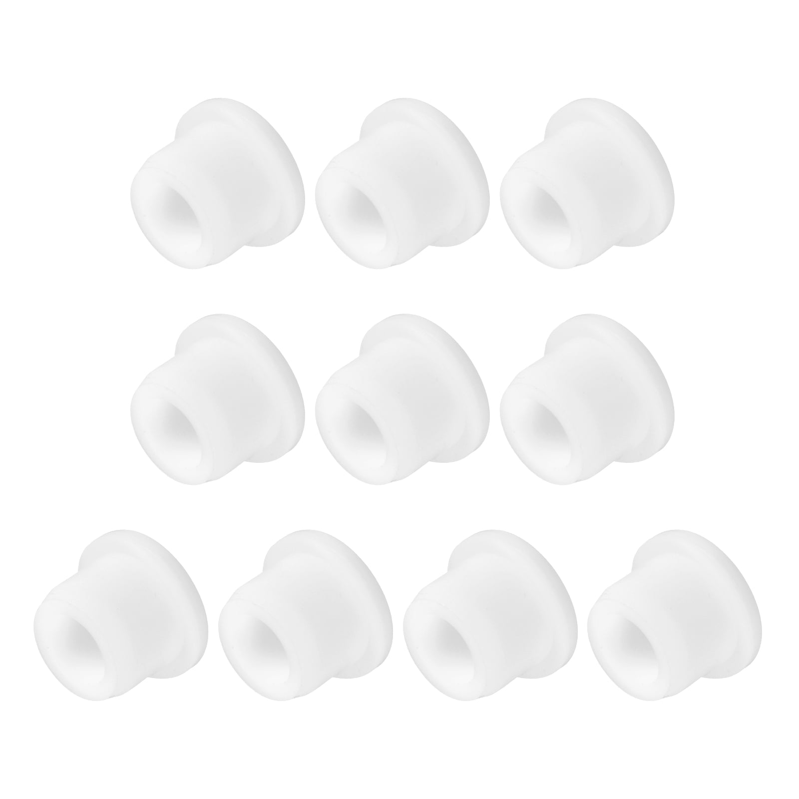 10 PCS Silicone Stopper for Salt, 1/2 in Reusable Salt Shakers Hollow ...