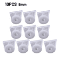 10 PCS Spray Tool Paint Filter Set with Nylon Suction Feed Pot Filters ...