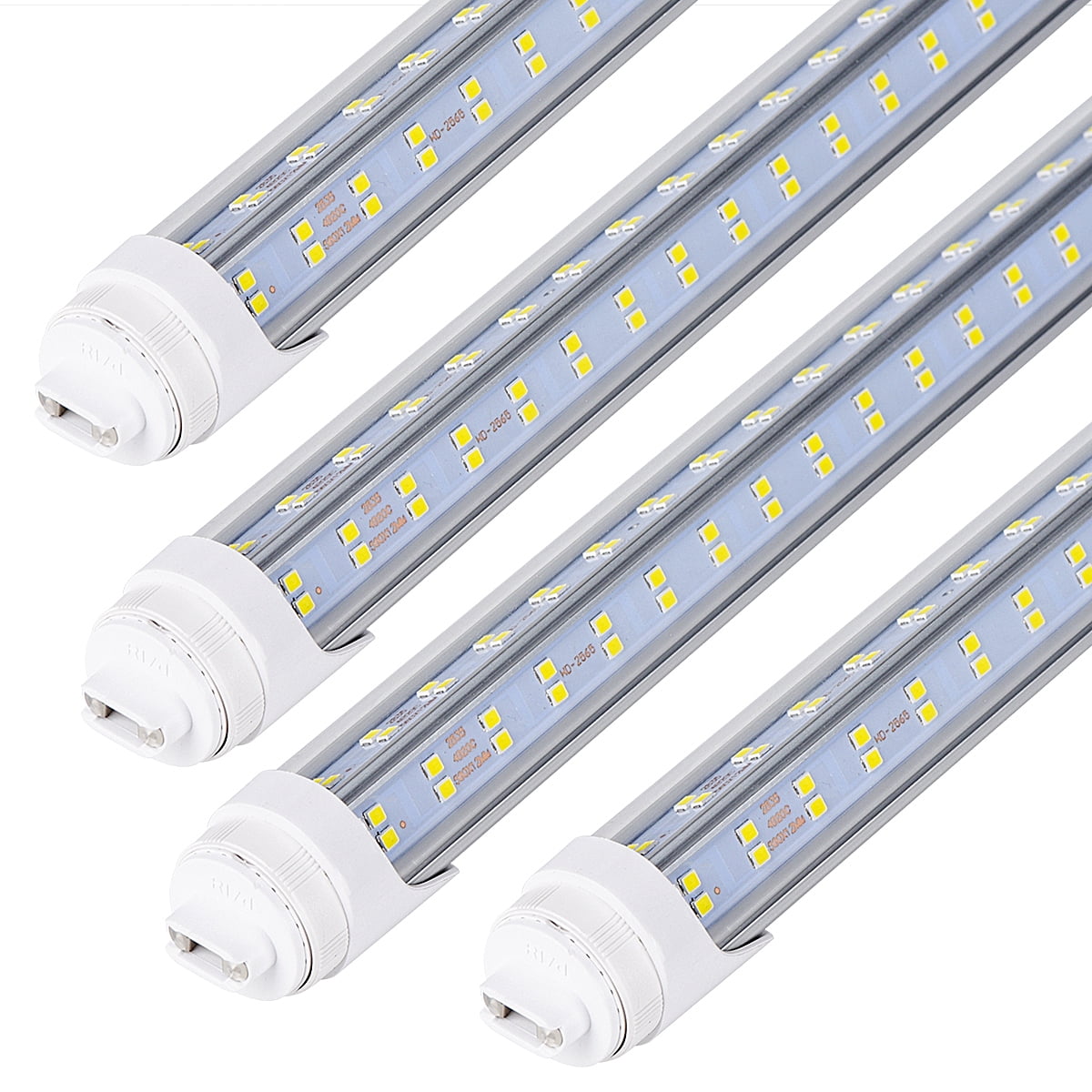 10 PCS-T8 T10 T12 LED Tube Light, 8 foot , 150W Rotate V Shaped, R17D ...