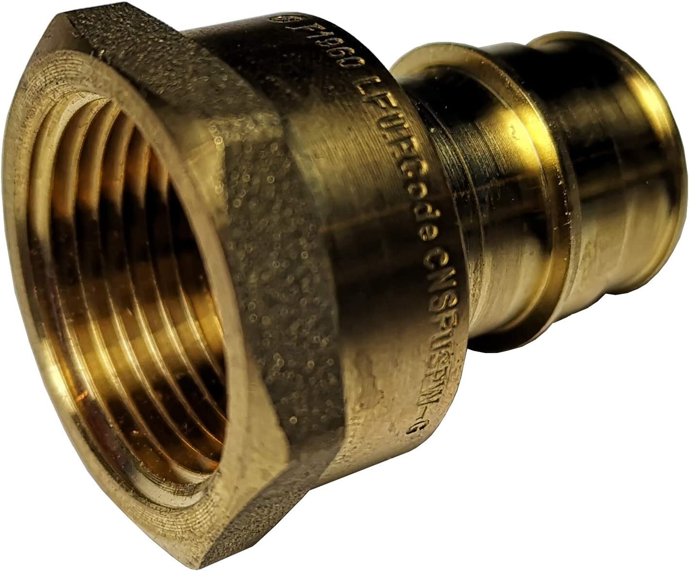 10 PIECES 1/2" X 1/2" FEMALE NPT PEX F1960 ADAPTER, FOR UPONOR (WIRSBO ...