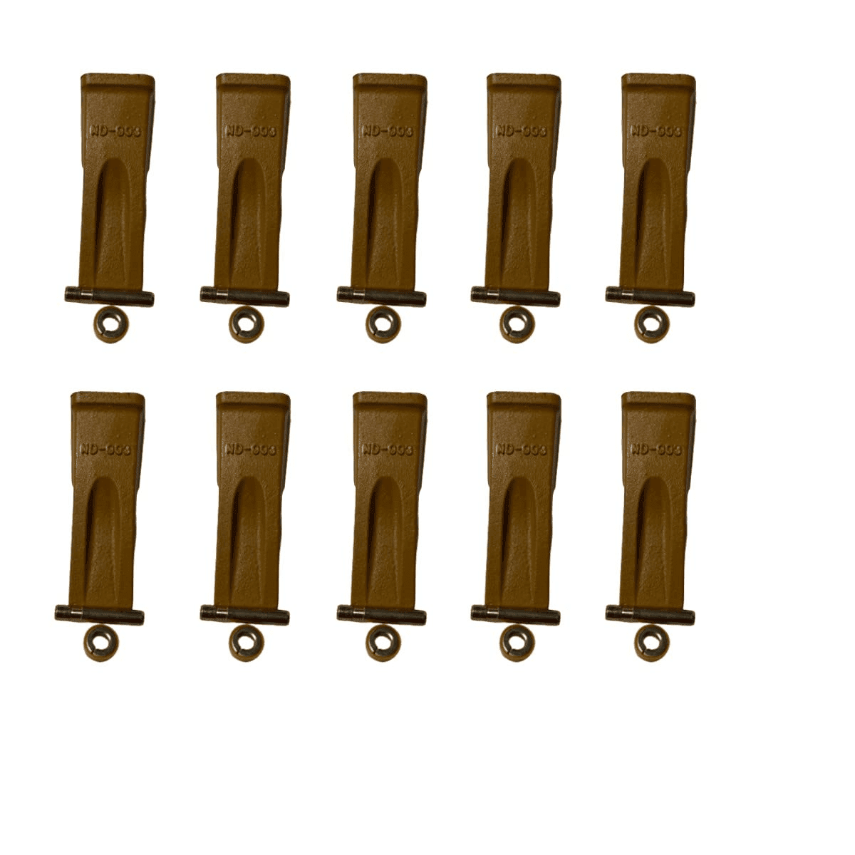 MOTTROL Bucket Tooth Teeth 1U3252, Pins 9J2258, Retainer 8E6259, Fits ...