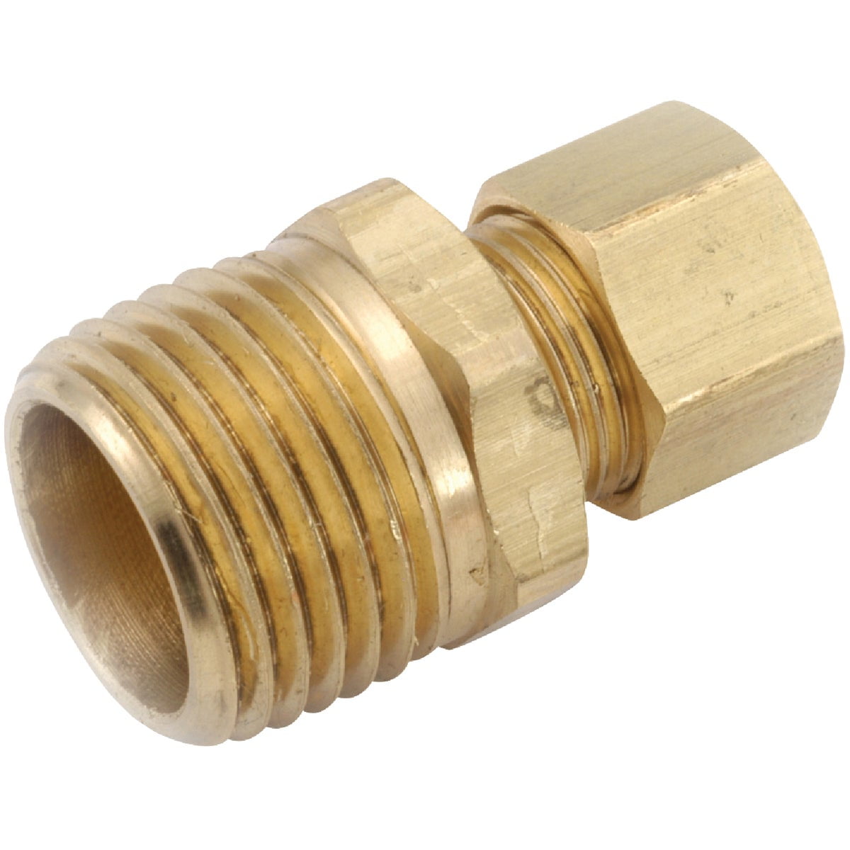 10 PK, Anderson Metals 5/16 In. x 1/4 In. Brass Male Union Compression ...