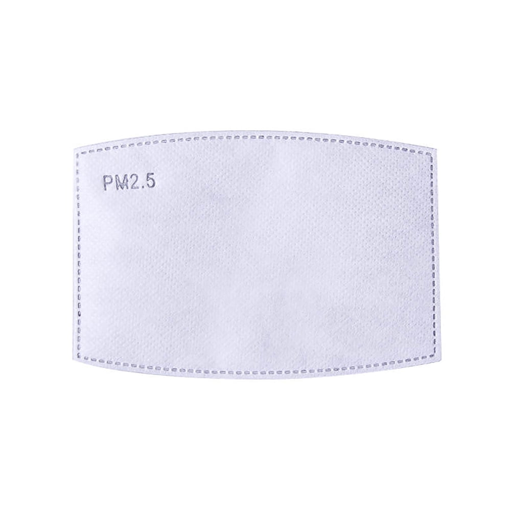 10 PM 2.5 Face Mask Filters with Activated Charcoal - PM2.5 Facemask Filters with Activated ...
