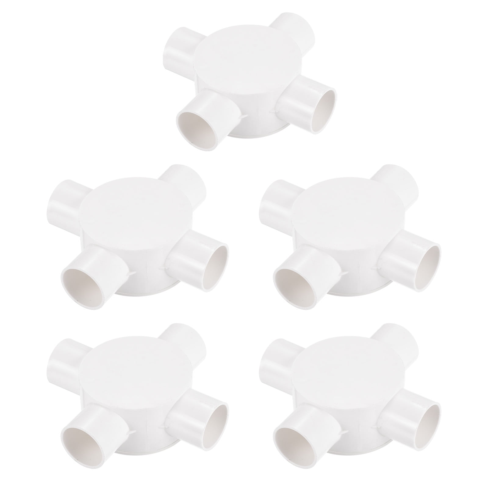 Conduit Box Junction Box 4 Way Round Wire Box Connector Circuit 25 mm ...