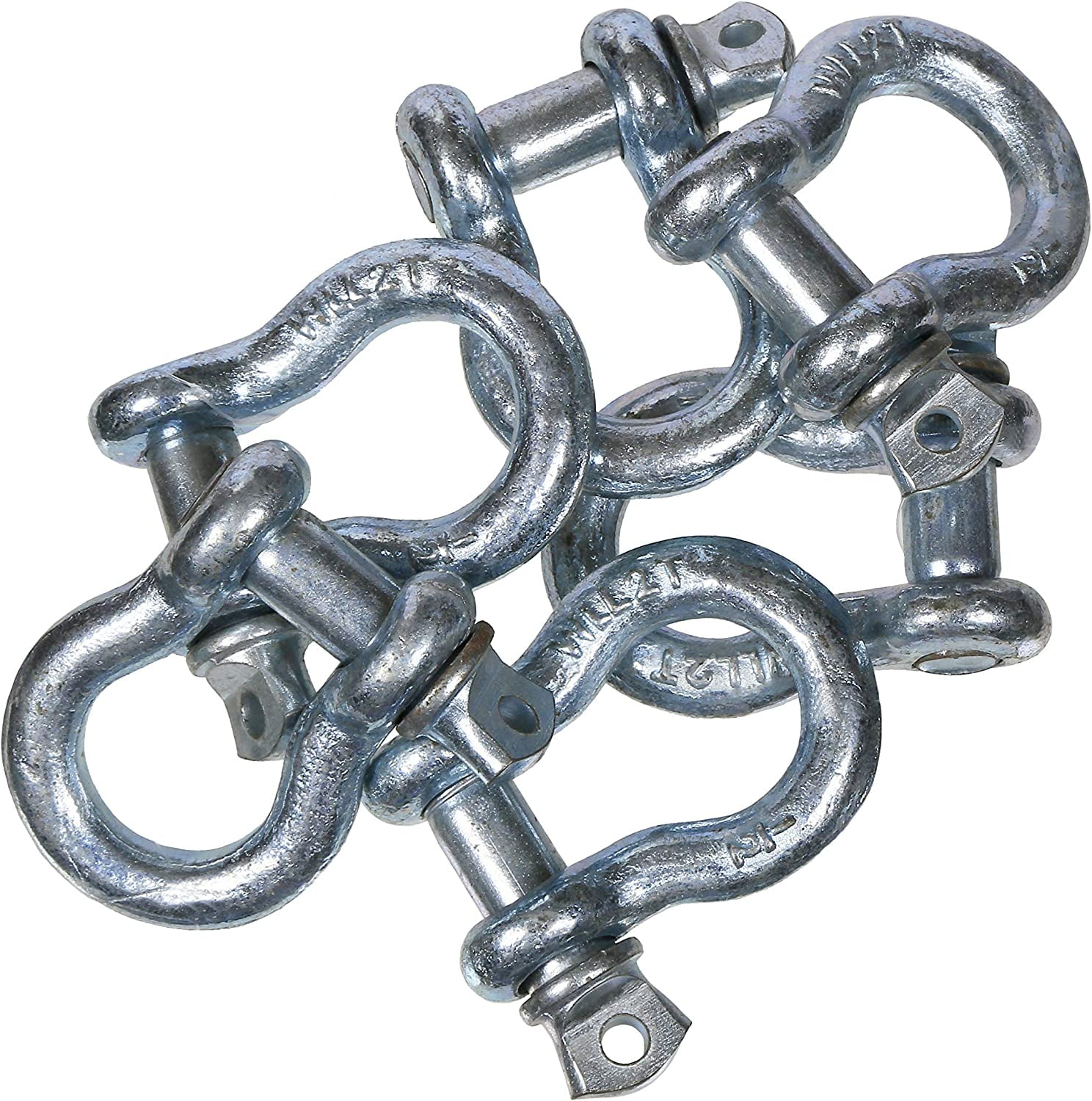 10 Pack 1/2" Bow Shackle Clevis PINS Anchor Rigging / 2 TON - Walmart.com