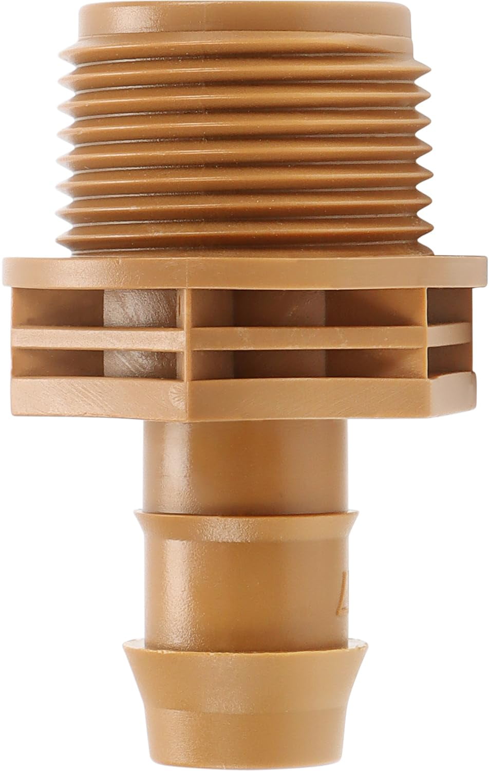 10 Pack 1/2 Inch to 3/4 Inch MPT Thread Adapter for Drip Irrigation ...