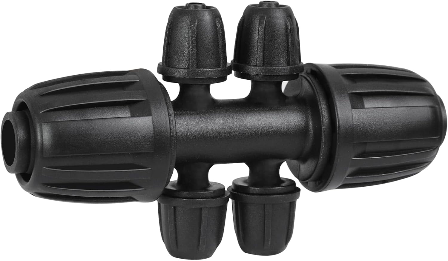 10 Pack 1/2 Inch Drip Irrigation Coupling Fittings (1/2" ID x 0.65" OD ...