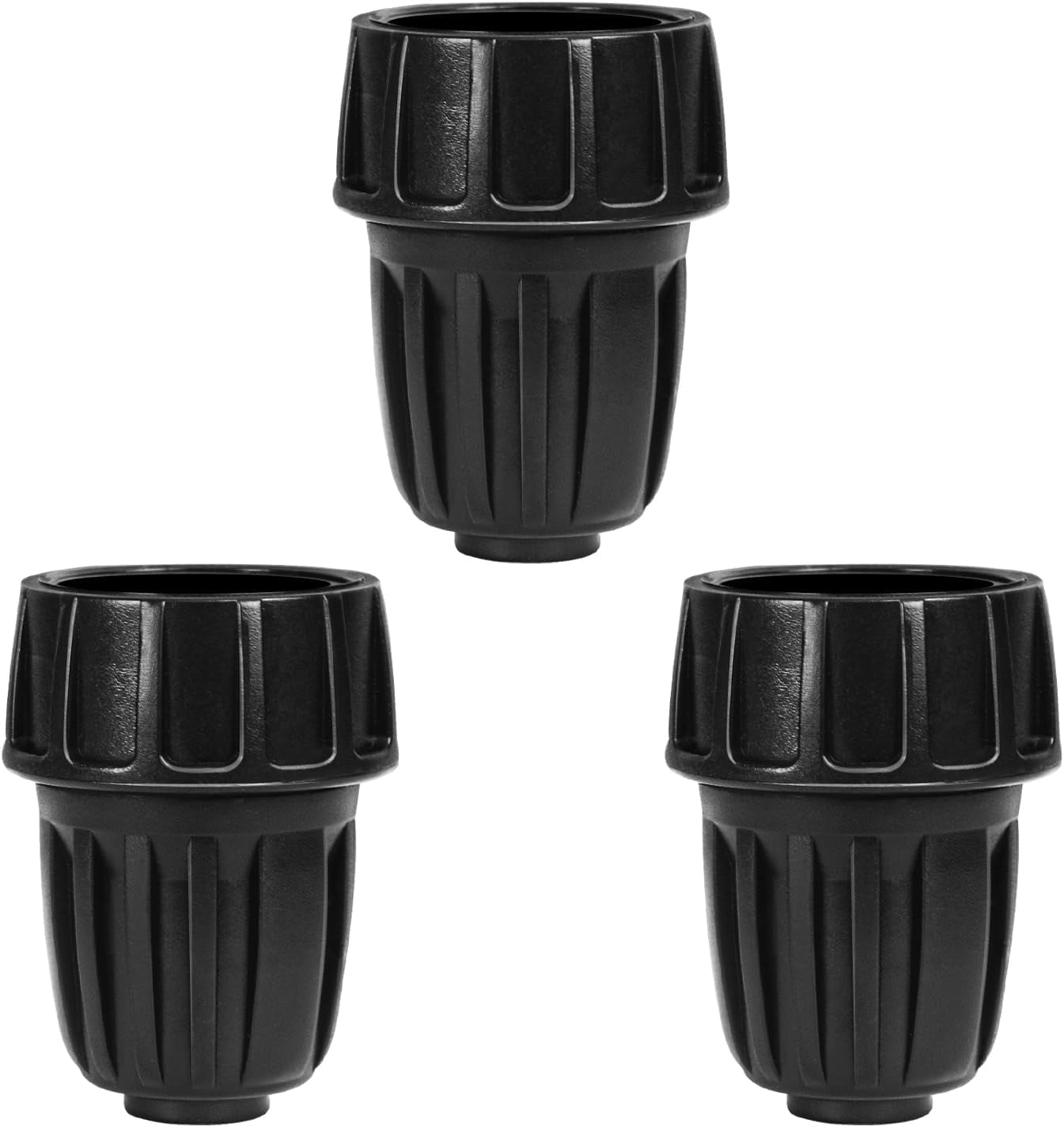 10 Pack 1/2 Inch Drip Irrigation Coupling Fittings (1/2" ID x 0.65" OD ...