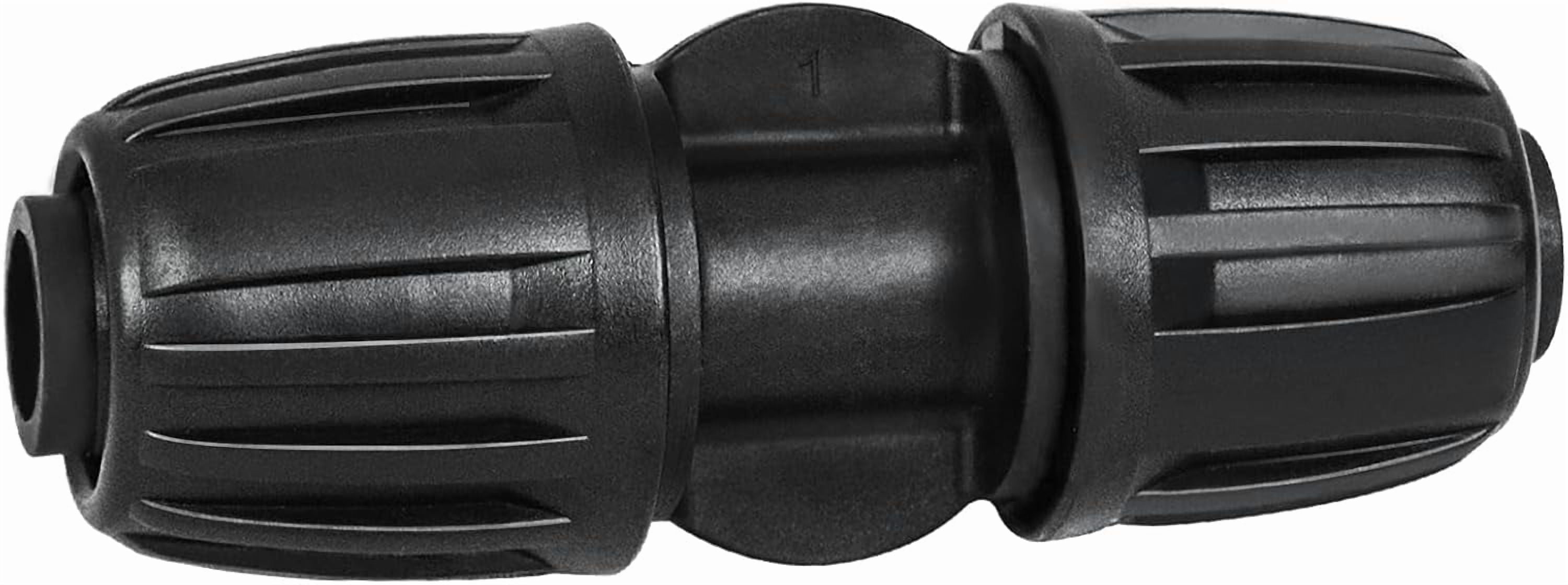 PLUMYHG-10 Pack 1/2 Inch Drip Irrigation Coupling Fittings (1/2" ID x 0 ...