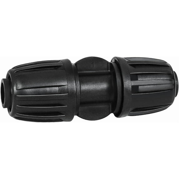 PLUMYHG-10 Pack 1/2 Inch Drip Irrigation Coupling Fittings (1/2" ID x 0 ...