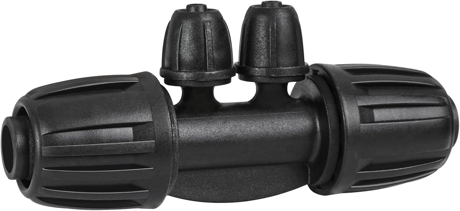 10 Pack 1/2 Inch Drip Irrigation Coupling Fittings (1/2" ID x 0.65" OD ...