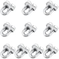 10 Pack 1/2 Inch Wire Rope Clamp, M12 Stainless Steel Wire Rope Clip, U ...