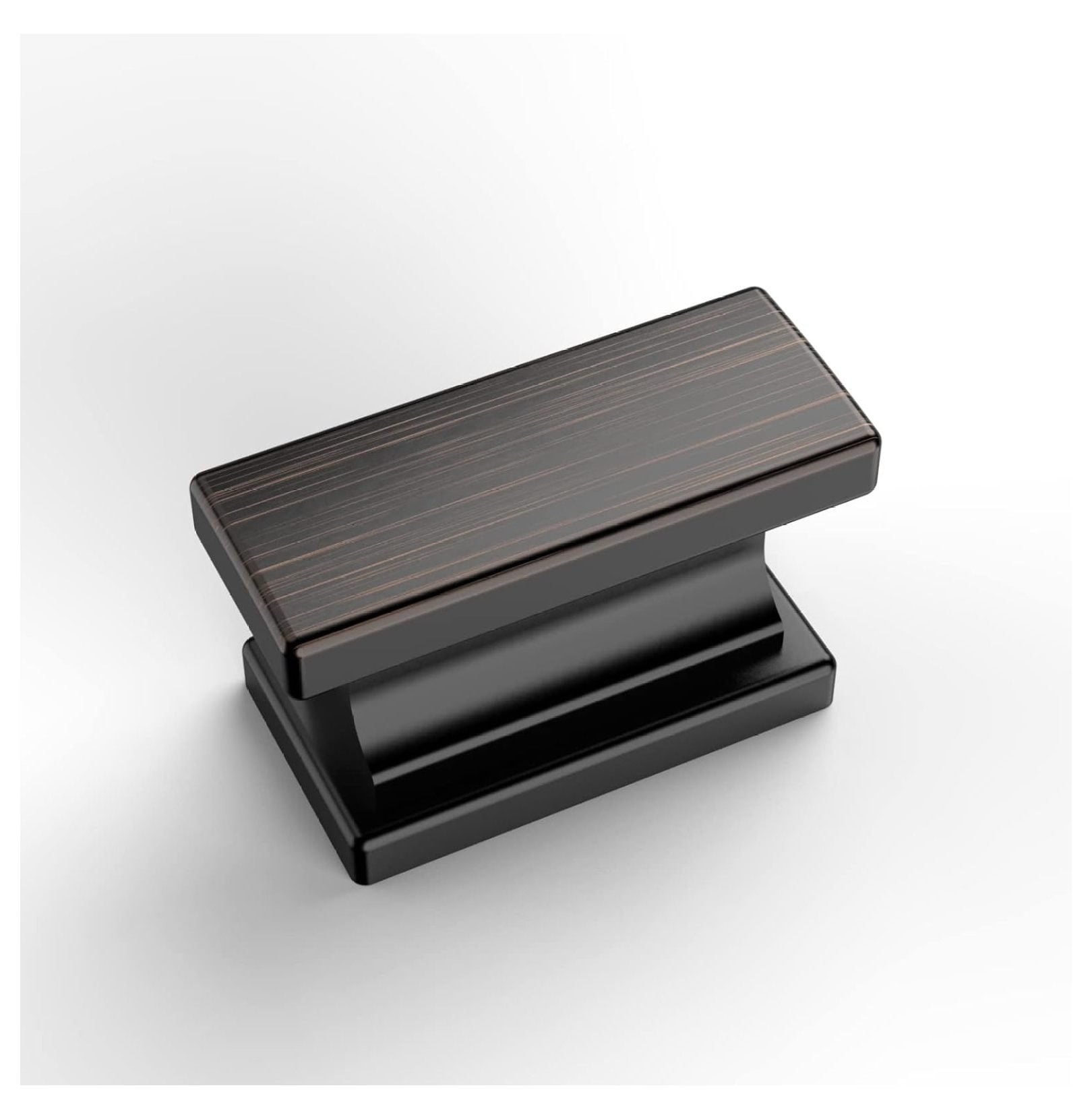 10 Pack 1.5 Inch(37mm) Oil Rubbed Bronze Cabinet Knobs Kitchen Cabinet knobs Zinc Cabinet ...