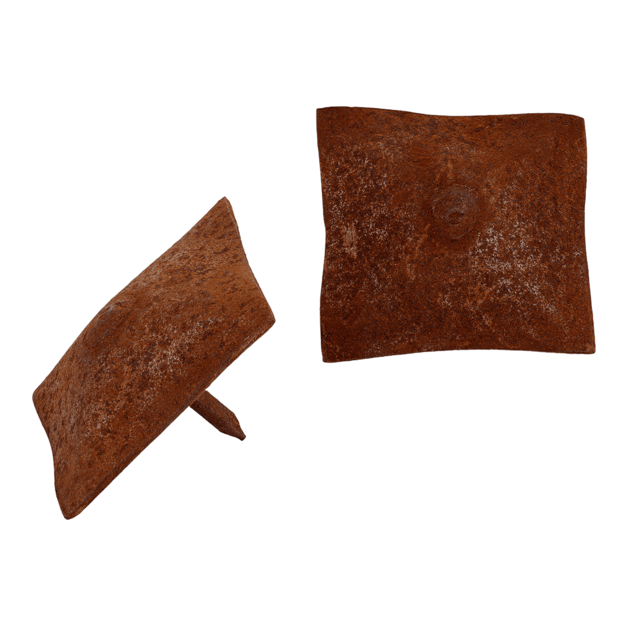 10 Pack 1.5 Inch Rusted Decorative Door Nail Clavos By Borderland ...