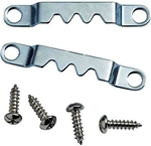 (10 Pack) 1-58" Zinc Plated Sawtooth Hangers With Screws - Pro Quality ...