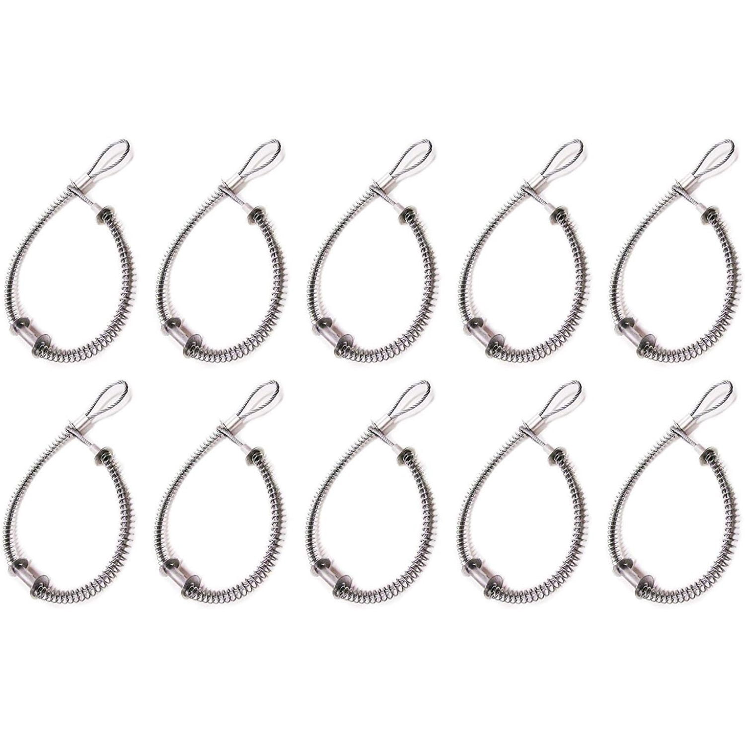 (10 Pack) 1/8" Whip Stop Hose Restraint/Whip Check/Hose to Hose/Safety ...