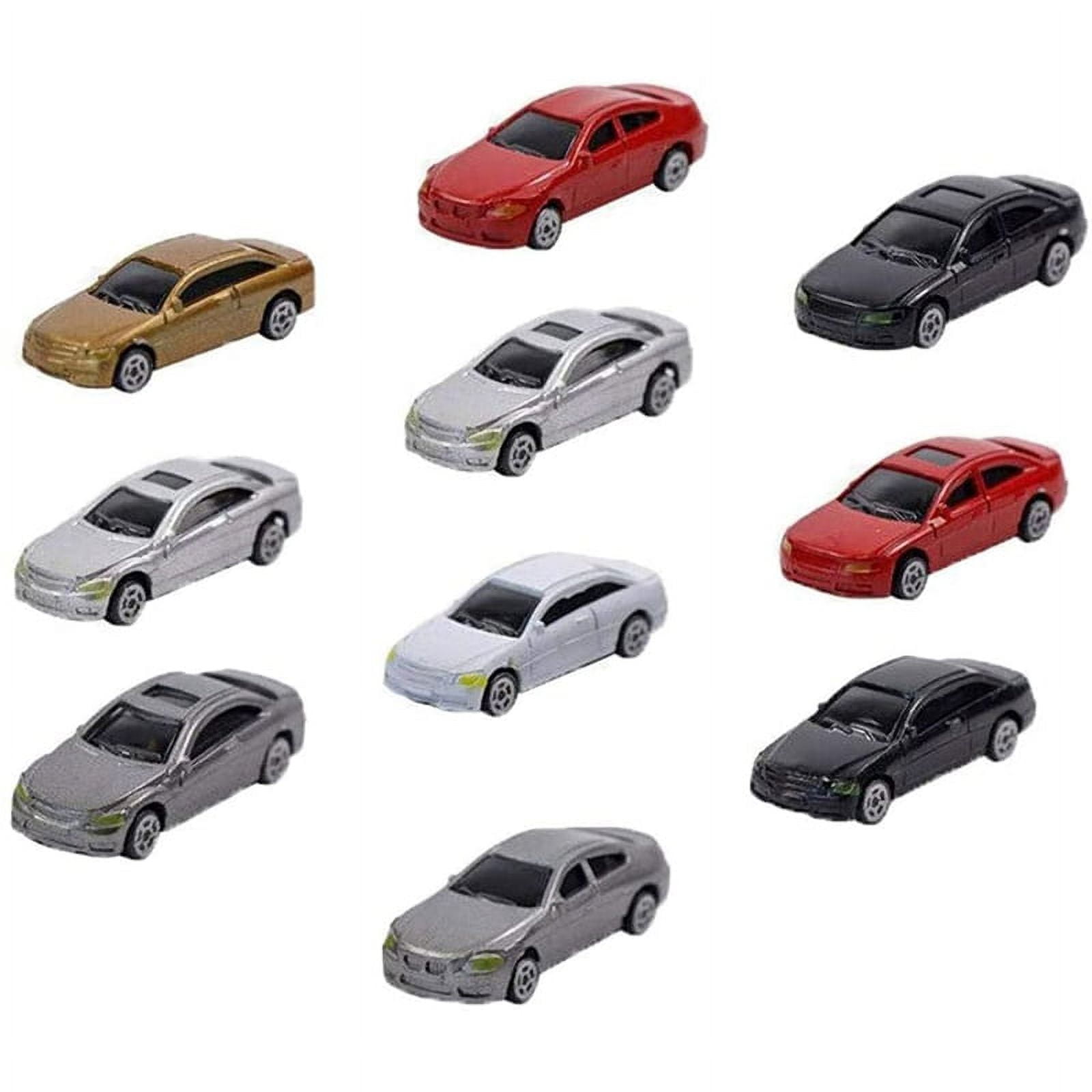 10 Pack 1/87 Mini Model Car Painted Car Models - Walmart.com