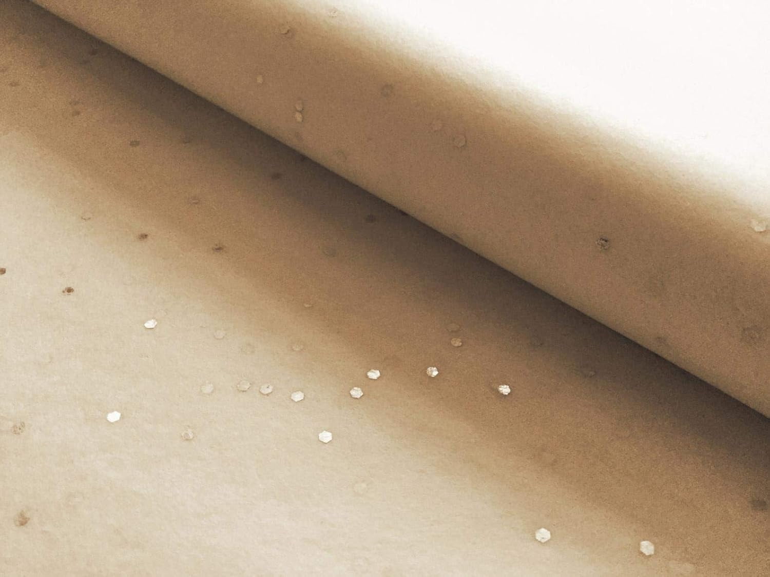 10 Pack 10x5 Inches Khaki Gold Glitter Cardstock Paper, Sparkly Shimmer ...