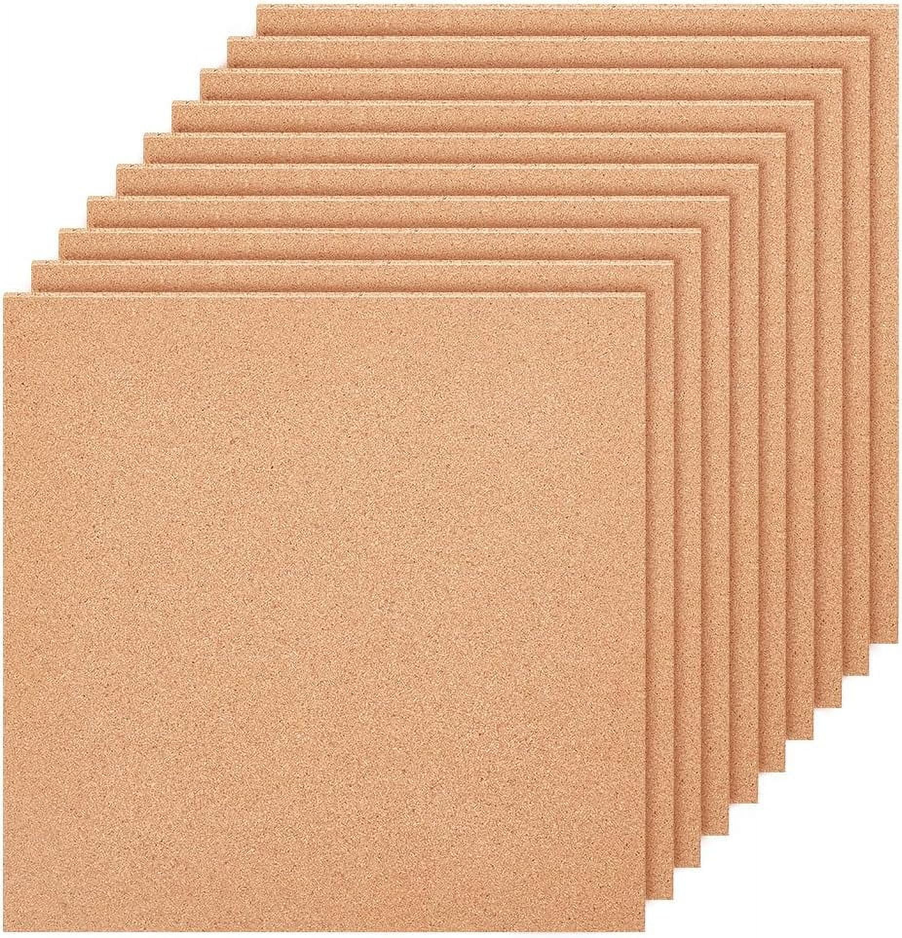 Cork Insulation Sheets for Coaster Wall Decoration Party and DIY Crafts ...