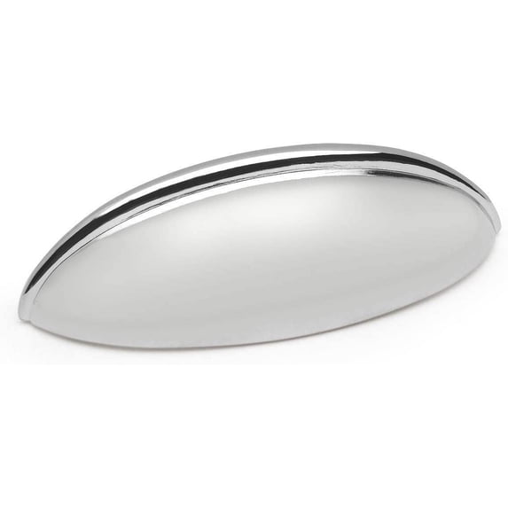 10 Pack - 1399CH Polished Chrome Cabinet Bin Cup Drawer Handle Pull - 2 ...