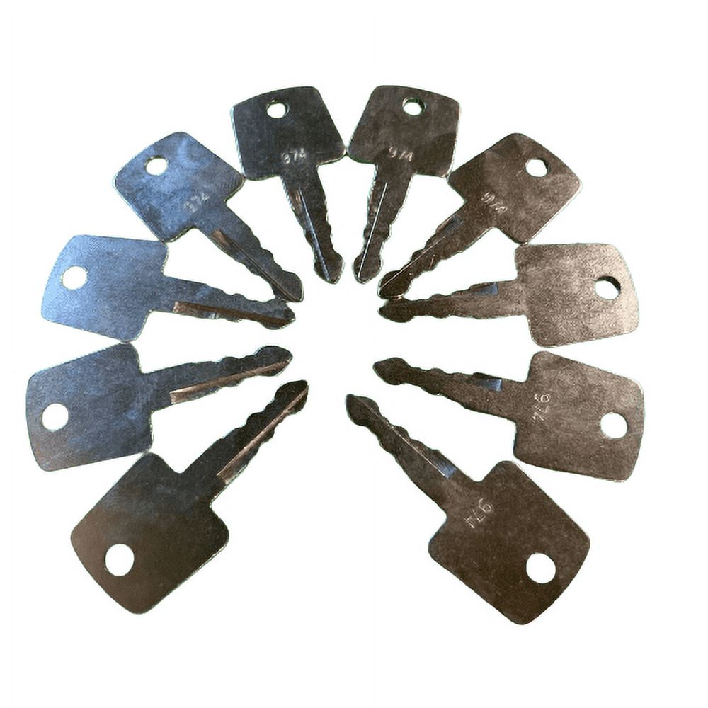 10 Pack 14# 974 2820-00003-0 Ignition Keys for Sakai Blacktop Roller ...