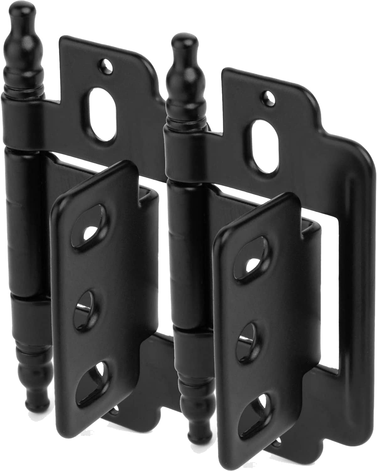 10 Pack - 14280- Flat Black 3/4" Inch Full Inset Partial Wrap Tip ...