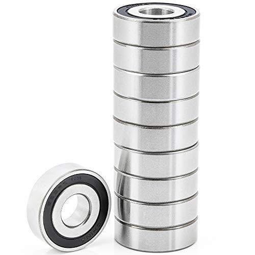 [10-Pack] 1628-2RS - Deep Groove Radial Ball Bearing 5/8 in x -5/8 in x ...