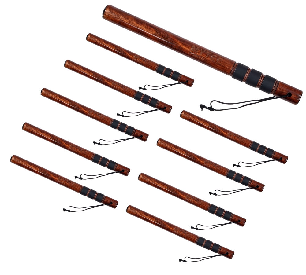 10 Pack 18" Wood Tire Thumper Bat - 3M Smooth Grip - Durable Hickory ...