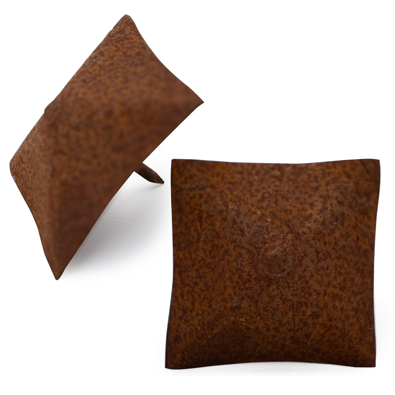 10 Pack 2 Inch Large Square Clavos Decorative Nails – Rusted – Rustic ...