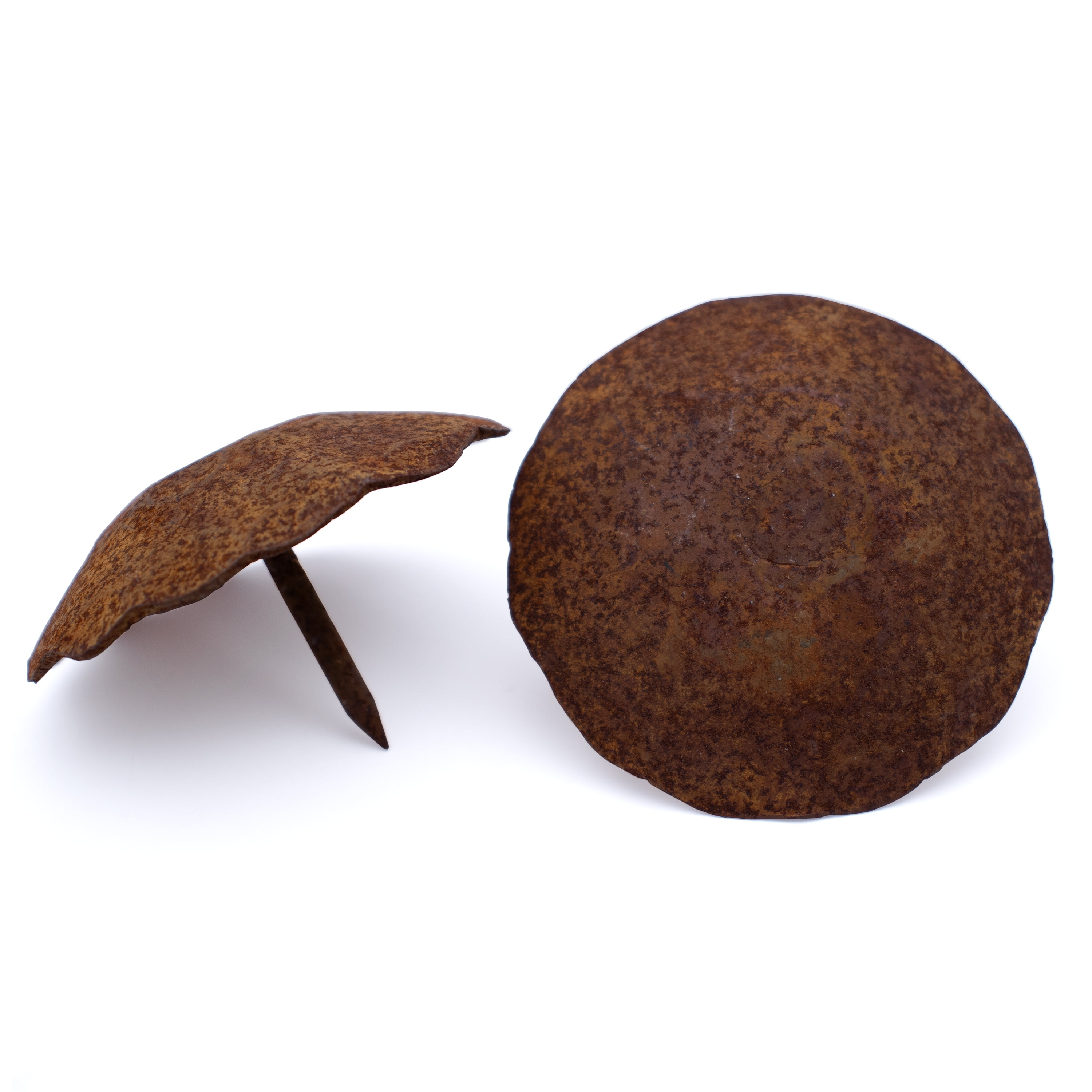 10 Pack 2 Inch Rusted Finish Decorative Door Nail Clavos By Borderland ...