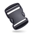 10 Pack 2" Plastic Side Release Buckle Dual Adjustable Outdoor Camping ...