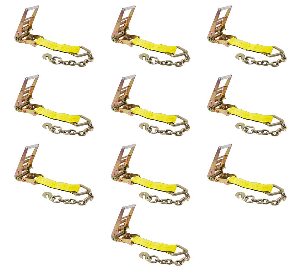 10 Pack 2” Replacement Ratchet with Chain Anchor for 2" Ratchet Tie ...