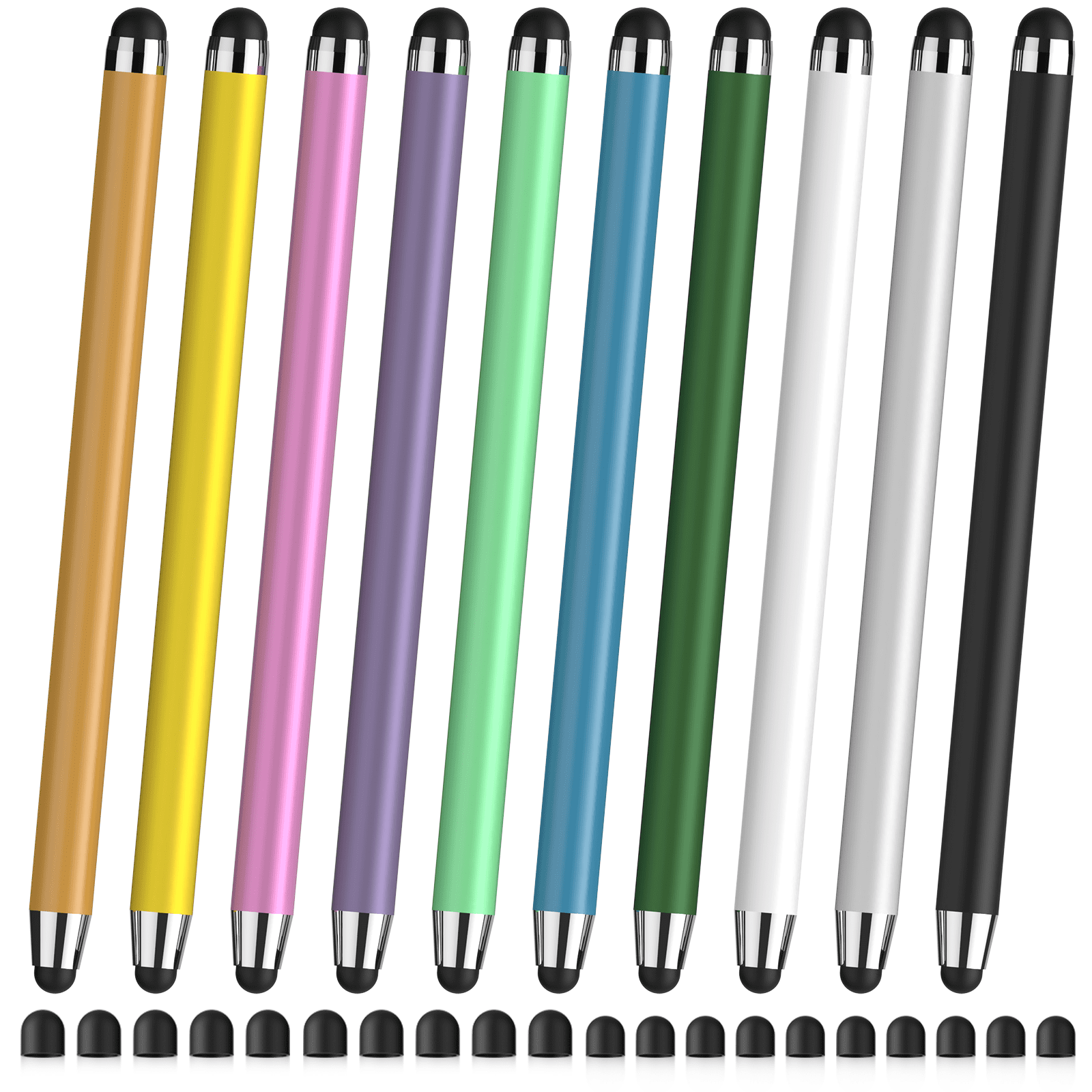 10-Pack 2-in-1 Universal Touchscreen Stylus Pens , Stylus Pens for ...