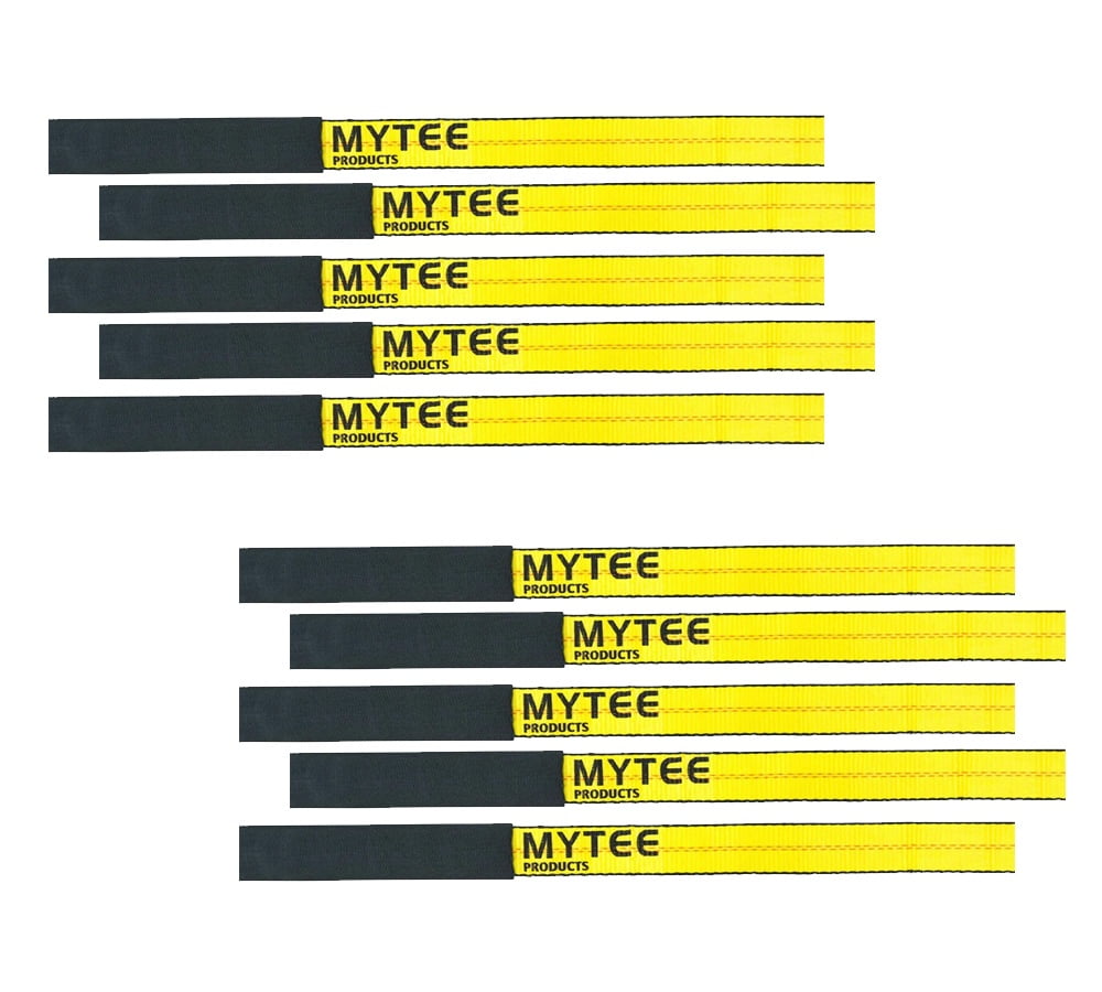 10-Pack 2" x 12" Cordura Strap Protectors Sleeve Webbing Ratchet Tie ...