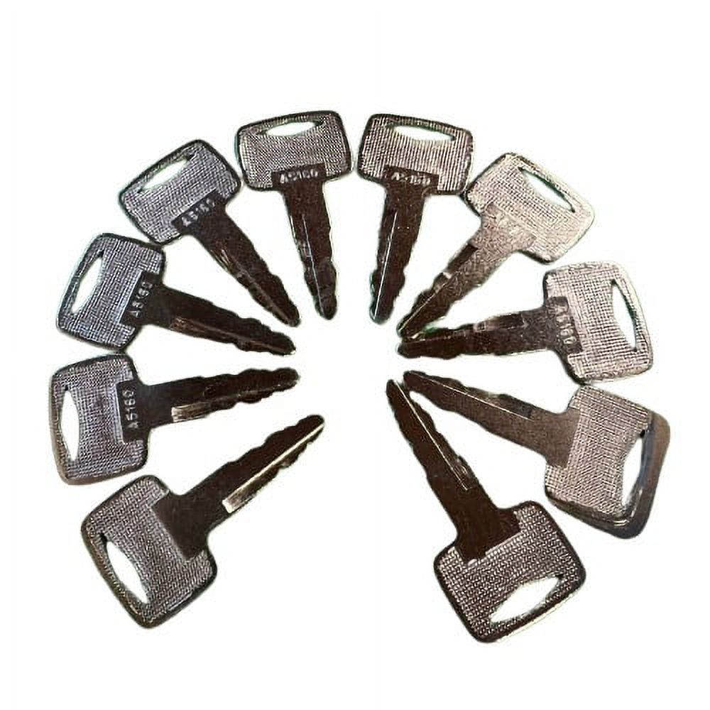 10 Pack 23# 91A07-01910 A5160 Ignition Keys for Mitsubishi Caterpillar ...