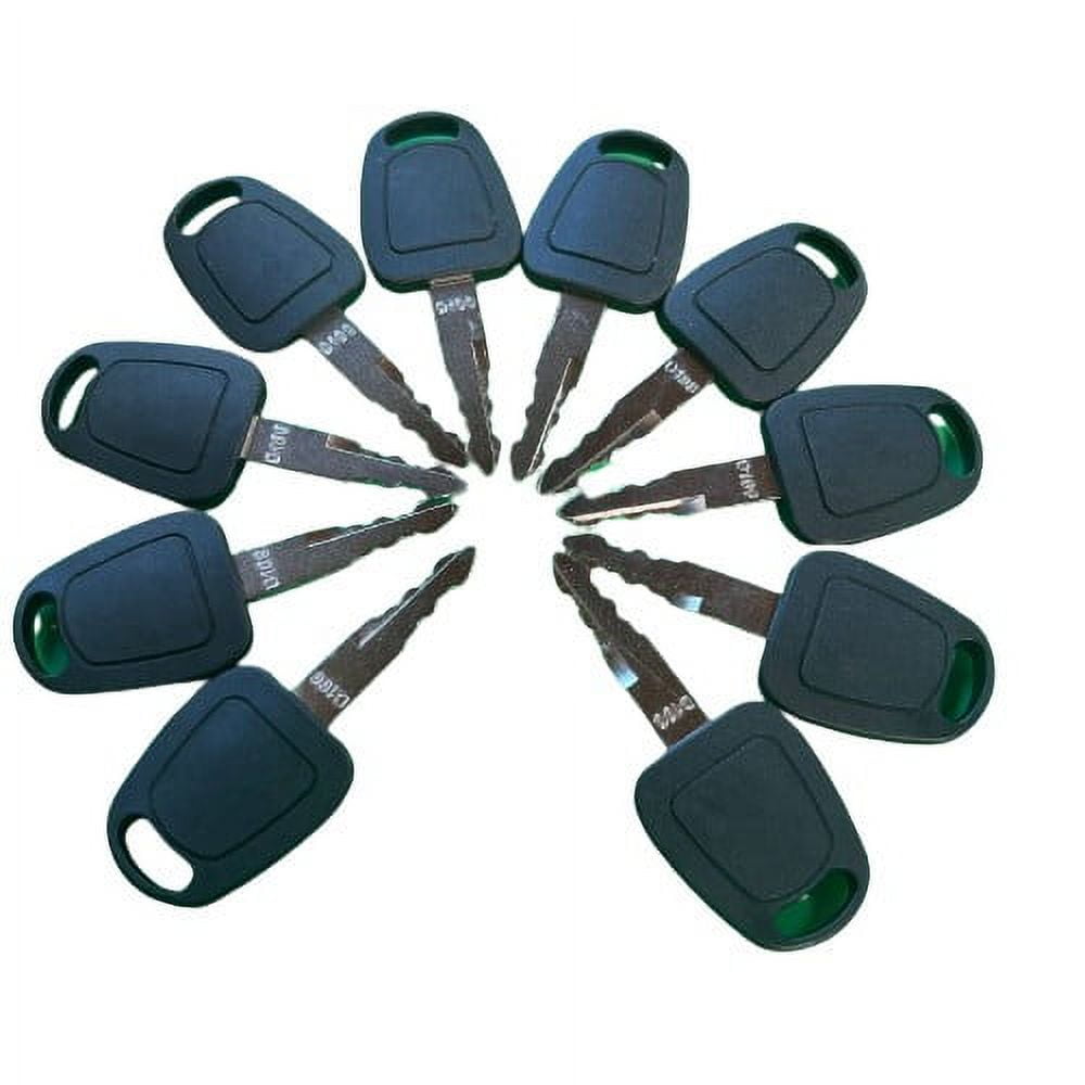 10 Pack 25# D100 E900 F900 ignition Keys for Doosan Daewoo Heavy ...