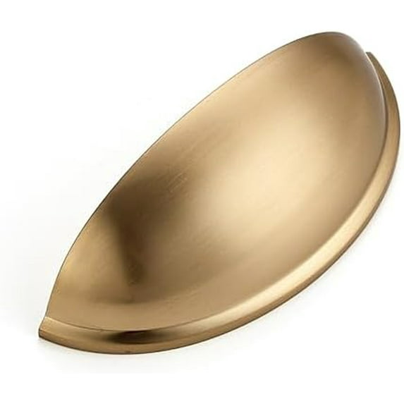 10 Pack 3" Drawer Pulls Champagne Bronze Cabinet Cup Pulls Kitchen ...