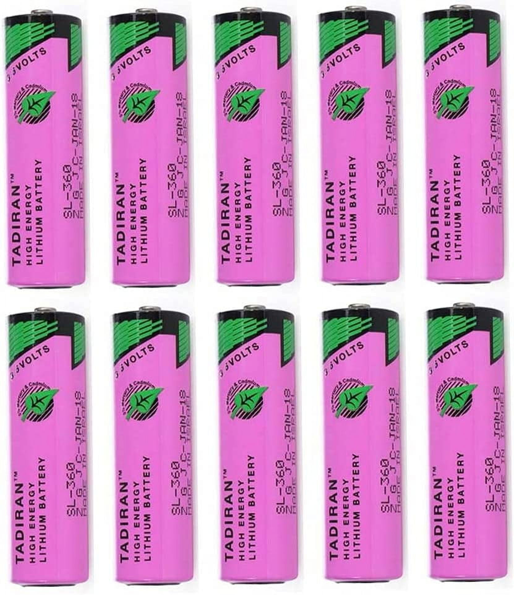 (10-Pack) 3.6V 2400mAh TL-5903 AA Lithium Battery for Tadiran TL-5903 ...