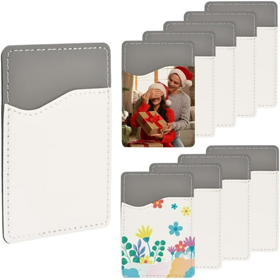 10 Pack 3.8 x 2.6 Inch Cell one Adhesive Pocket Cellone Wallet Stick on ...