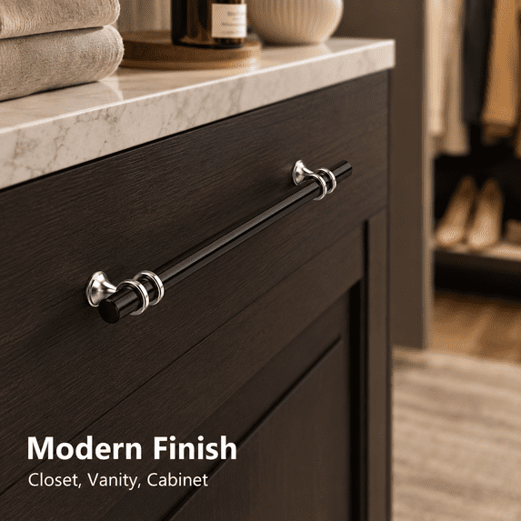 10 Pack 3 Inch Hole Center Cabinet Pulls, Zinc Alloy Drawer Handles for ...