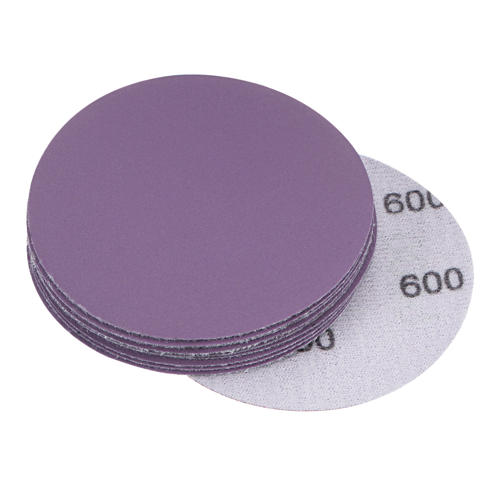 10 Pack 3-Inch Purple Sanding Discs 600 Grits Hook & Loop Professional ...